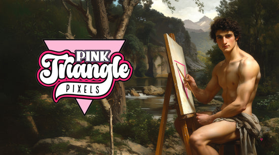Pink Triangle Pixels